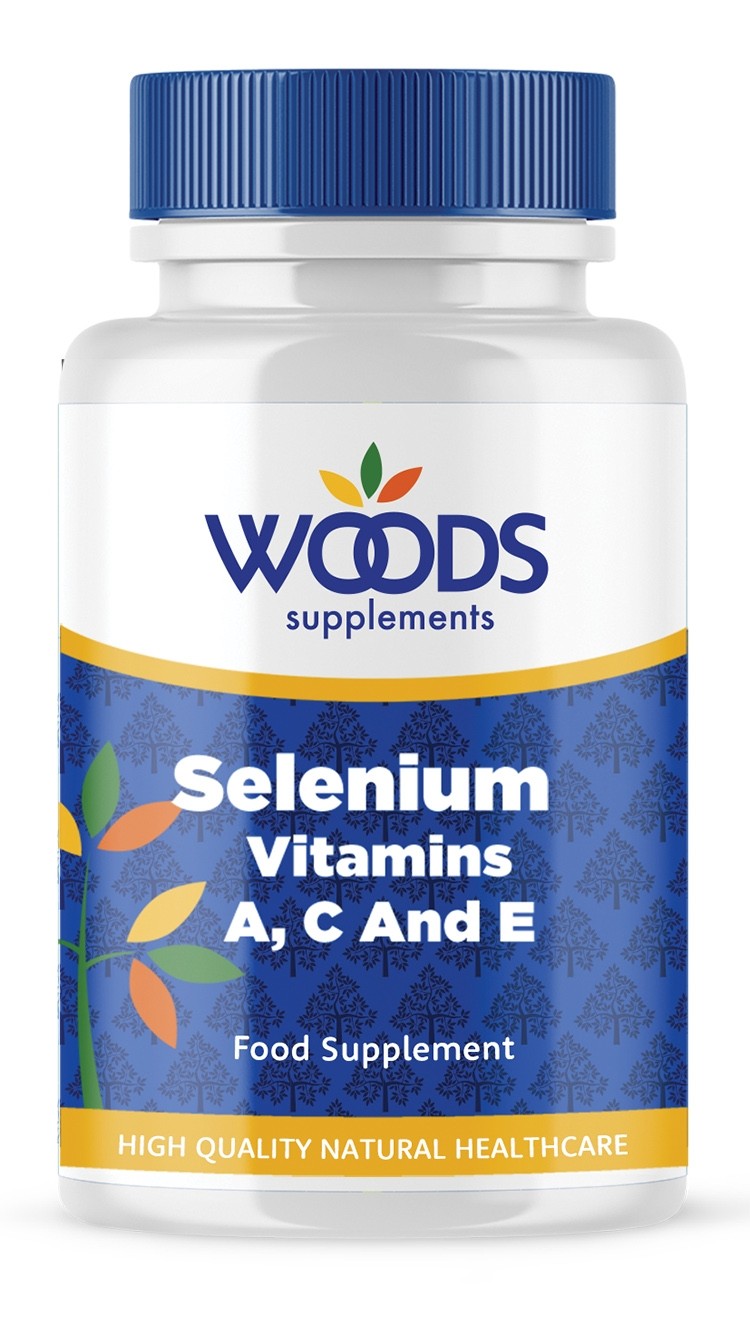 Selenium + Vitamins A, C and E Woods Health Supplements And Vitamins