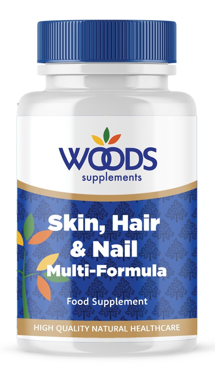 Hair & Nail Multi-Formula Woods Health Supplements And Vitamins