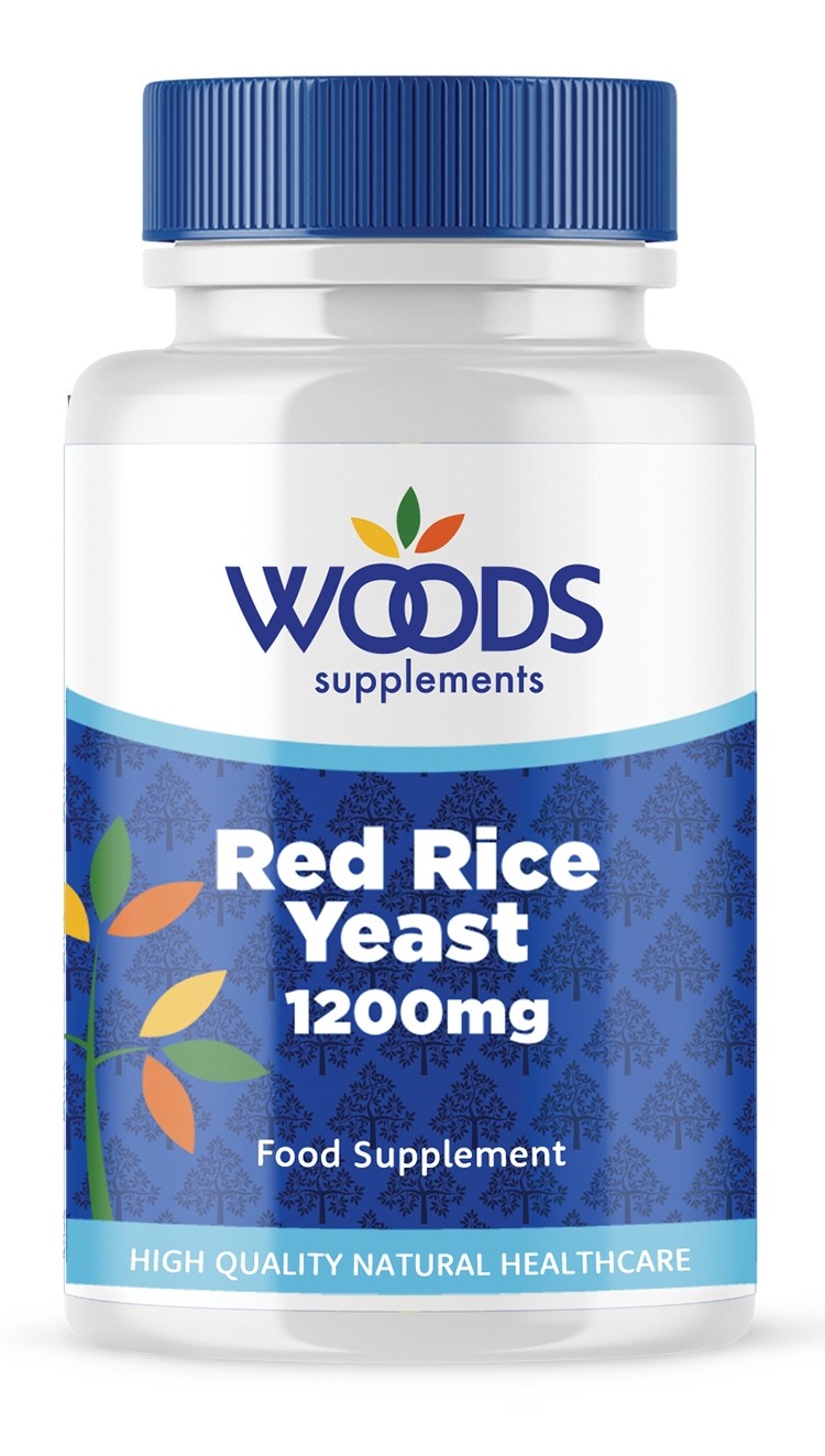 Red Rice Yeast 1200mg Woods Health Supplements And Vitamins