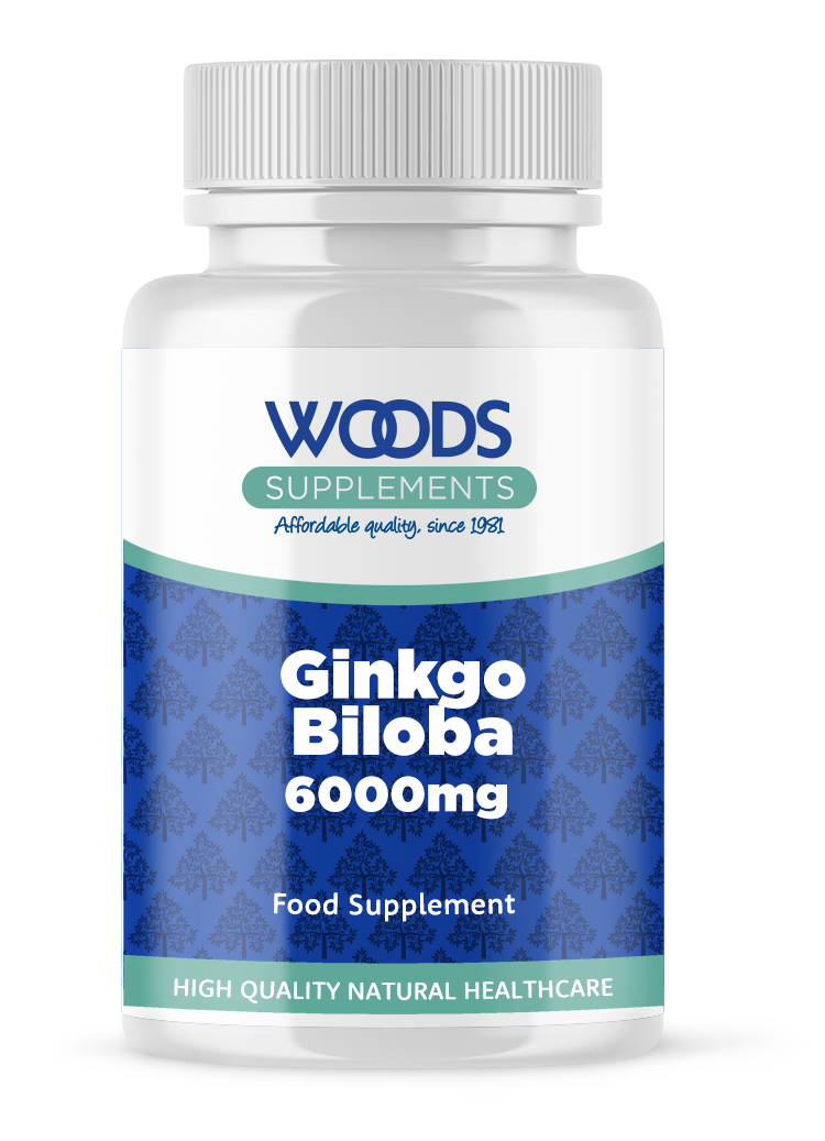 Ginkgo Biloba 6000mg Woods Health Supplements And Vitamins