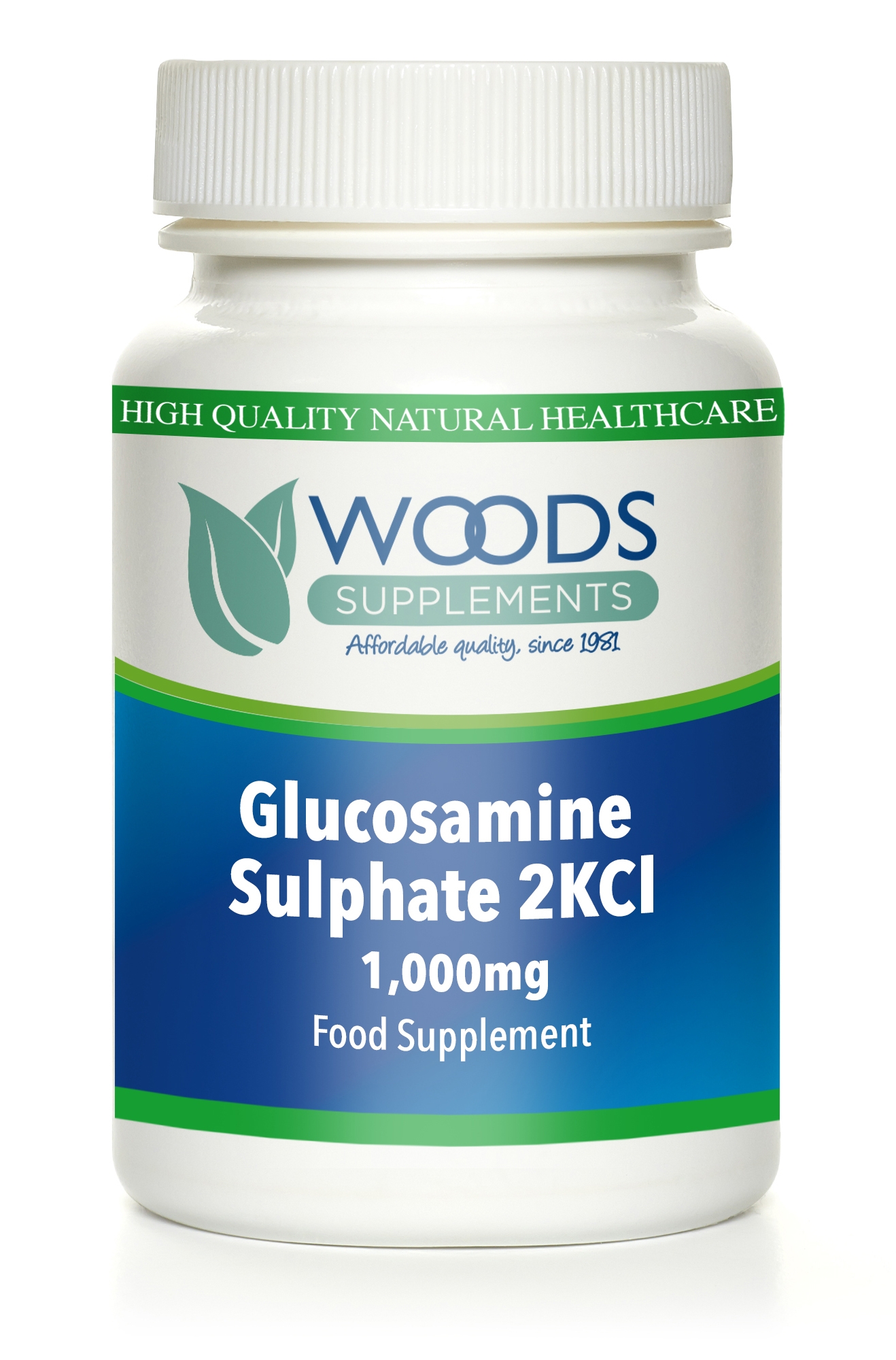 Glucosamine Sulphate 2KCl 1000mg Woods Health Supplements And Vitamins