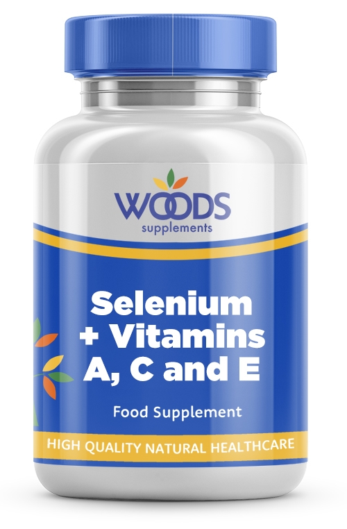Selenium + Vitamins A, C and E Woods Health Supplements And Vitamins