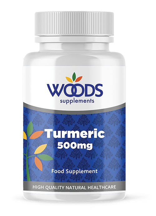Turmeric 500mg Woods Health Supplements And Vitamins